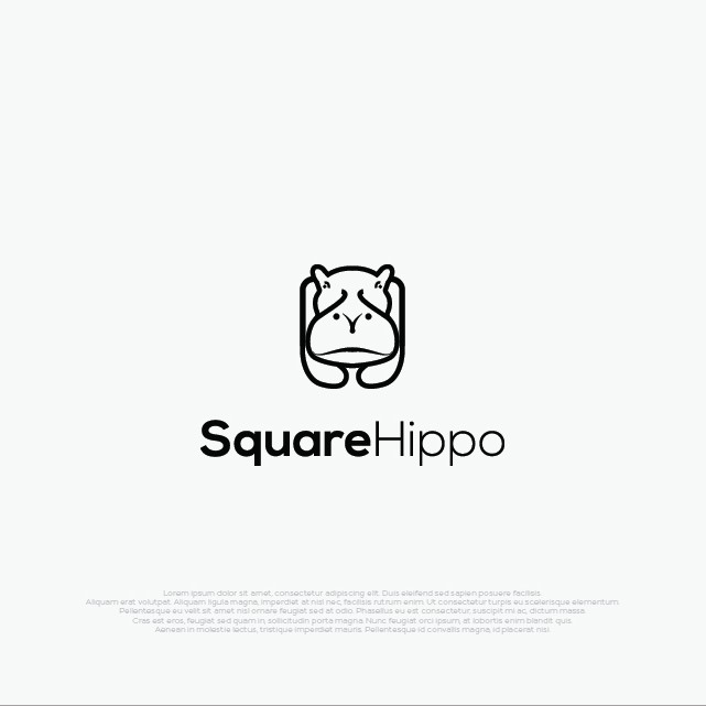 Hippo Logos - Free Hippo Logo Ideas, Design & Templates