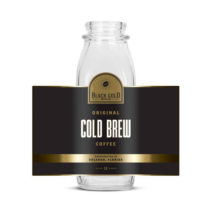 Eye-Catching Cold Brew Coffee Label Needed for Elegant/Luxury Coffee ...