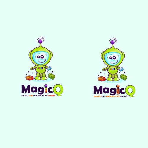 Create a logo for an children indoor play center with smart creative ...