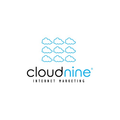 Company Logo for Cloud Nine Internet Marketing, Inc. | Logo design contest