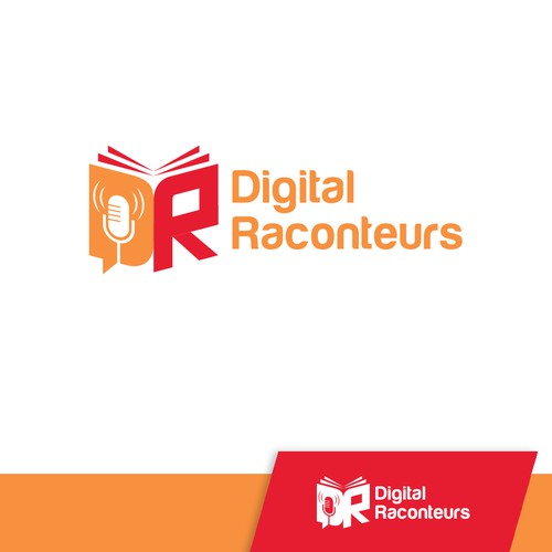 Digital Raconteur Podcast logo | Logo & social media pack contest