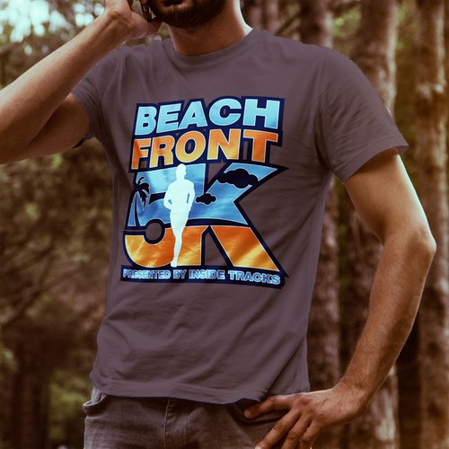 5k running t shirt design | Logo design contest