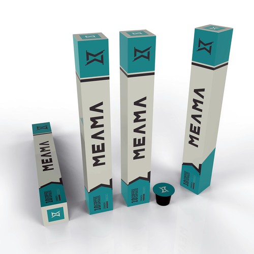 MEAMA Coffee in Capsules | Product packaging contest