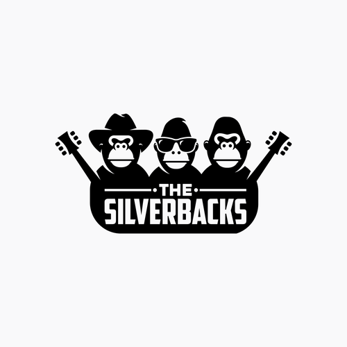 Create rockin logo for a band called The Silverbacks | Logo design contest