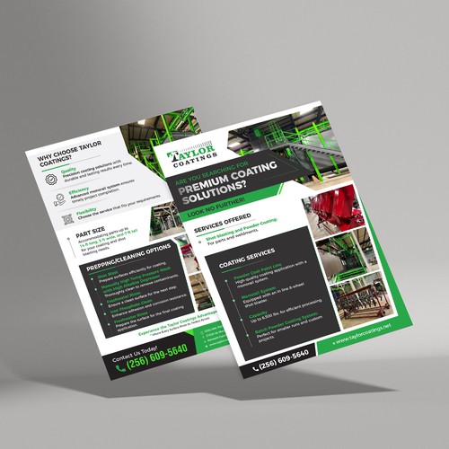 Designs | We are a new powder coating company needing to stand out from ...