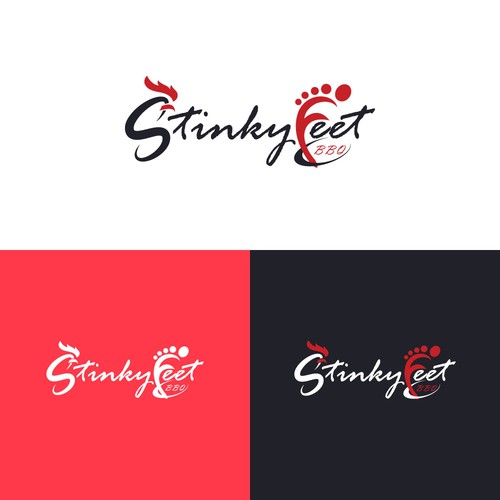 Designs | Stinky Feet BBQ Logo | Logo design contest