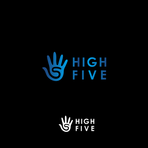 High Five Logo for YouTube Videos | Logo design contest