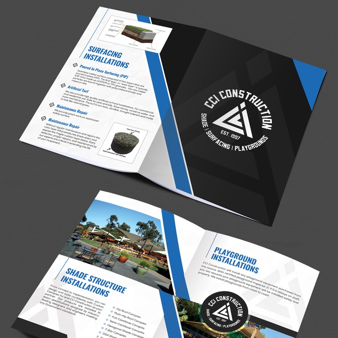 cci construction brochure | Postcard, flyer or print contest