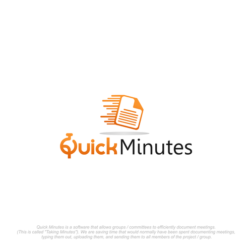 Create a cool logo that communicates "quick note taking" | Logo design ...