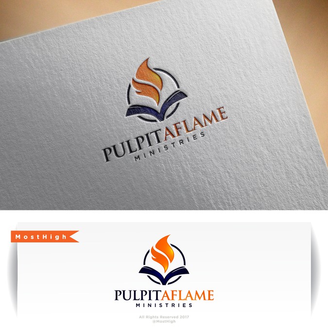 Fiery preacher needs a powerful logo for world-wide ministry | Logo ...