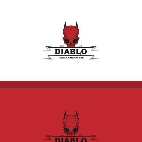 Logo for a tequila mezcal bar with a speakeasy feel called Diablo ...