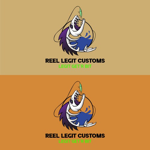 Designs | Custom bait painters looking to "lure" creative spirits for a ...