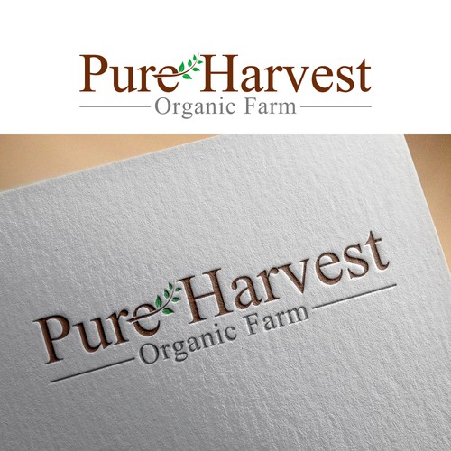 Pure Harvest Organic Farm Needs a LOGO! | Logo design contest