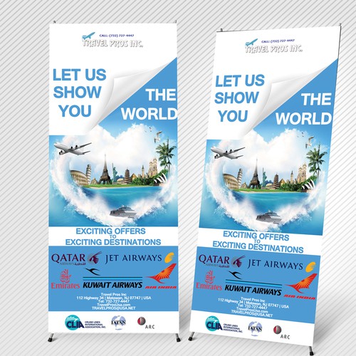 Banner Design for Travel & Vacation Agency | Poster contest