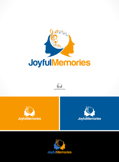 Create a meaningful logo for Joyful Memories therapeutic music program ...