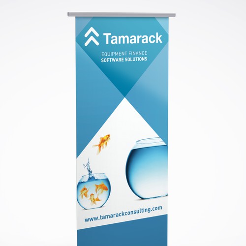 Create a career fair table top display for Tamarack | Signage contest