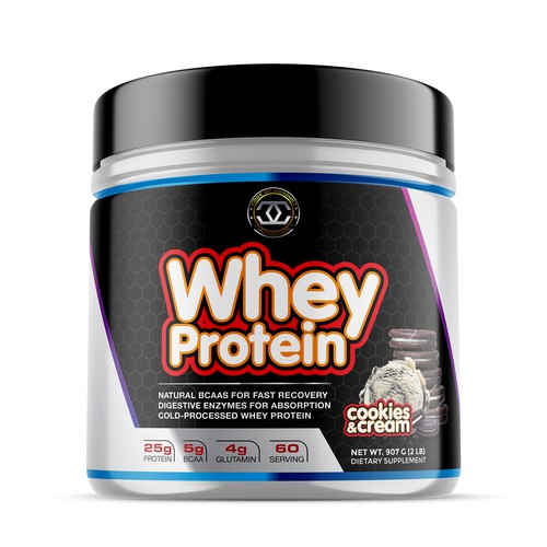 Designs | Protein Label | Product packaging contest