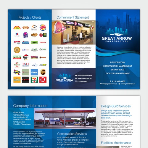 Design an "Eye Catching" brochure for potential new customers ...