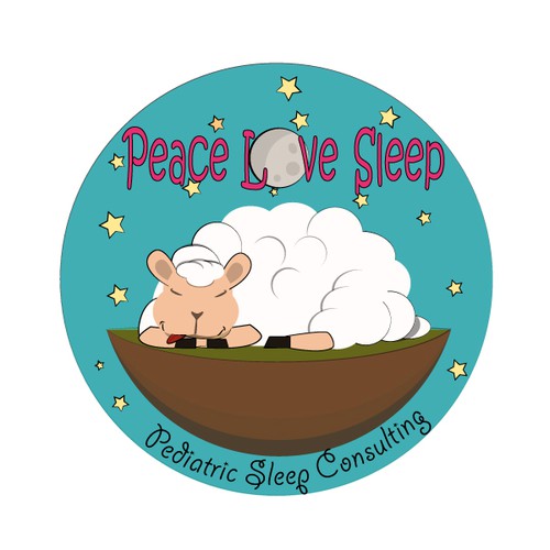 Design a calm and peaceful logo for Peace Love Sleep, Pediatric Sleep ...