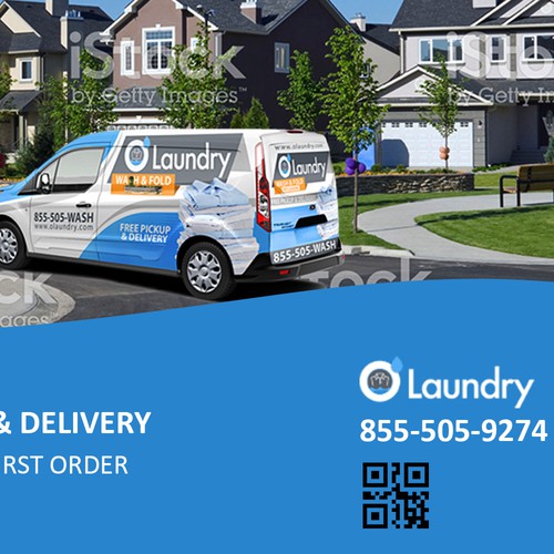 Banner for Laundry Pickup & Delivery Service | Banner ad contest