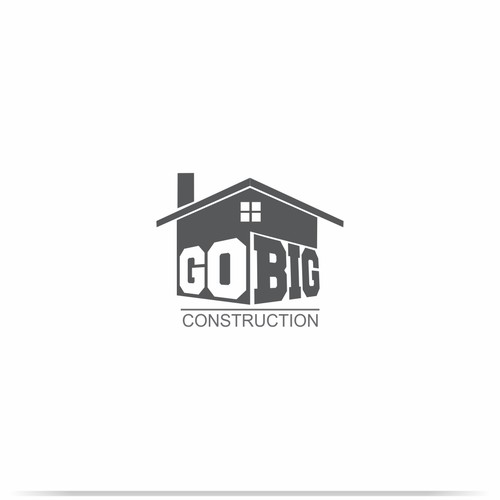 Logo for construction company in Toronto- Go Big Construction. | Logo ...