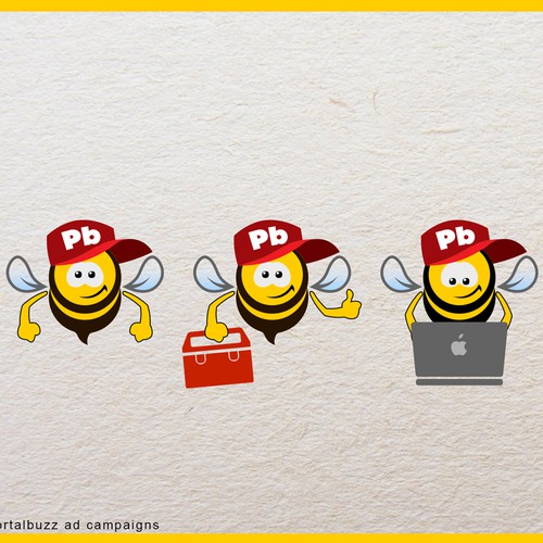 Create a bee mascot for Portalbuzz ad campaigns | Character or mascot ...