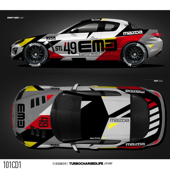 Design a winning race car wrap | Car, truck or van wrap contest