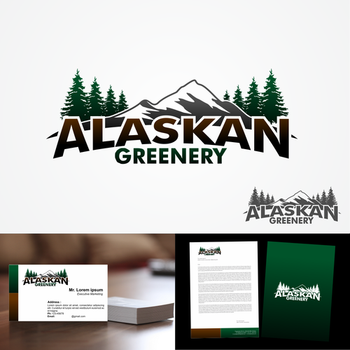 Alaskan Greenery | Logo design contest