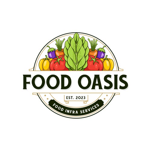 Designs | Food Oasis Logo Design | Logo design contest