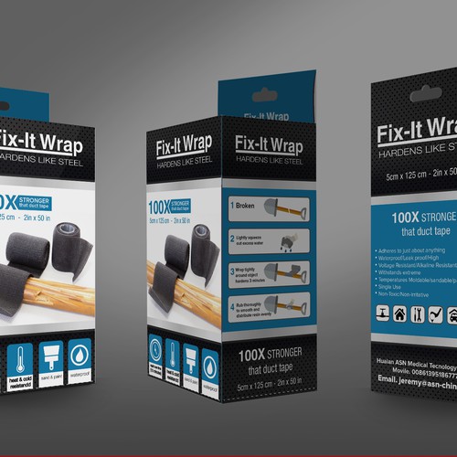 Help design the packaging for Fix-It Wrap | Other packaging or label ...