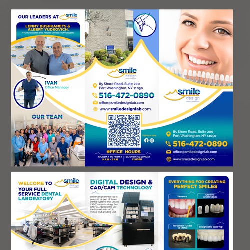 Designs | Dental Lab Brochure | Brochure contest