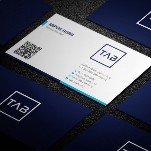 TAB Business Card | Business card contest