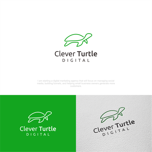 VERY COOL (Clever Turtle Logo) | Logo design contest