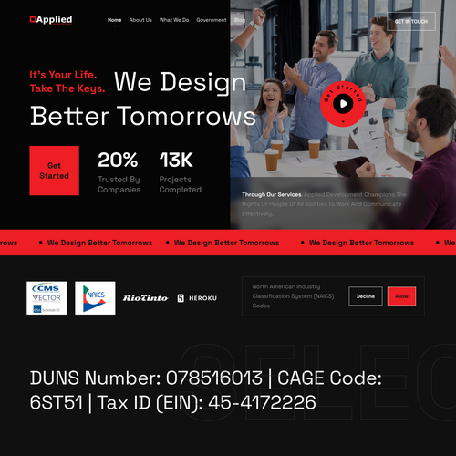 Designs | AD WordPress Template | WordPress theme design contest