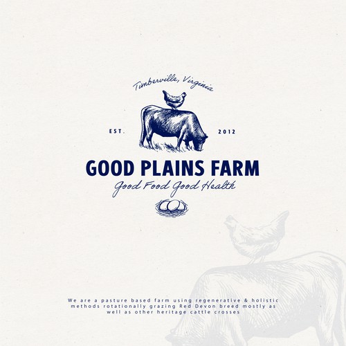 Designs | Create a unique logo that will stand out for a pasture based ...