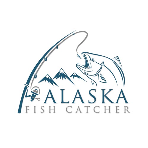 Alaskan Fishing Guide and Lodge to "catch" the ultimate logo design ...