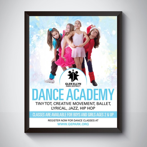 GUARANTEED Create Dance Academy Poster | Poster contest