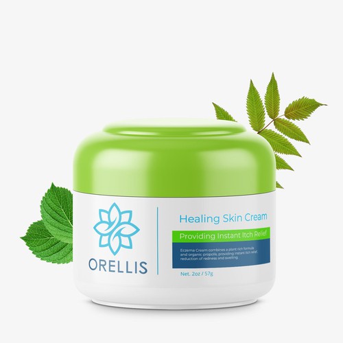 Orellis Eczema Cream Product Label Design | Product label contest