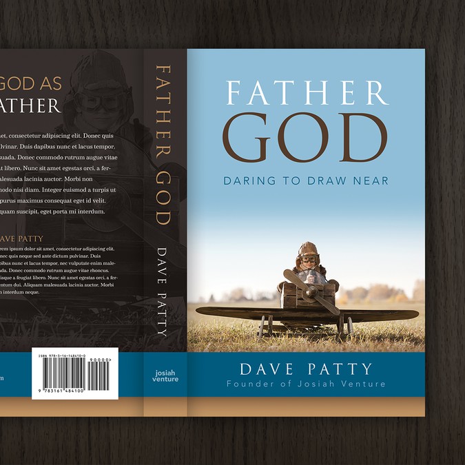 Father God book cover | Book cover contest
