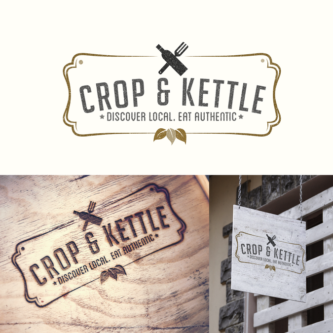 Design a modern/chic logo for a new restaurant | Logo design contest