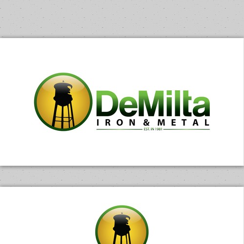 logo for DeMilta Iron & Metal | Logo design contest