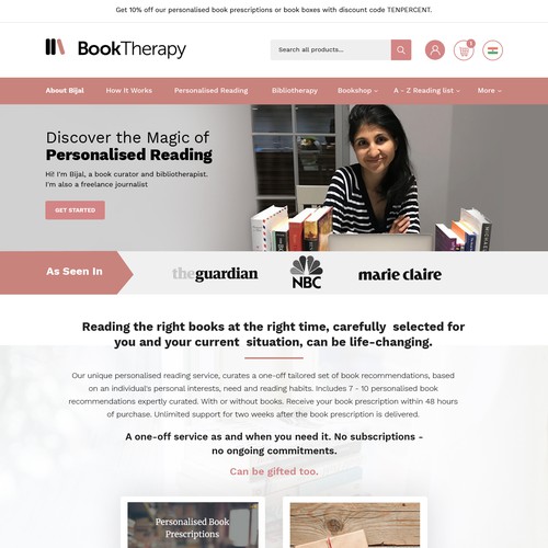 Designs | Discover the Magic of Personalised Reading - Conversion Page ...
