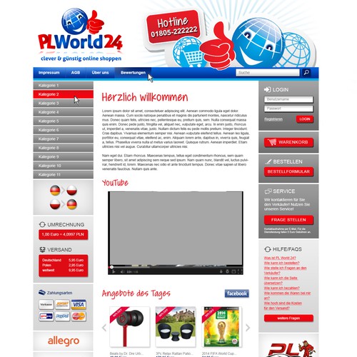 layout , design, webseite , startseite | Web page design contest