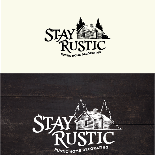 Create a vintage/rustic looking logo for Stay Rustic | Logo design contest