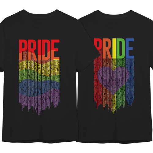 Designs | Unique design for LGBTQ Pride T-shirt | T-shirt contest