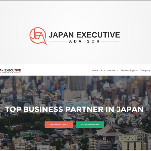 Brand Logo for Executive Search Service in Japan! | Logo design contest