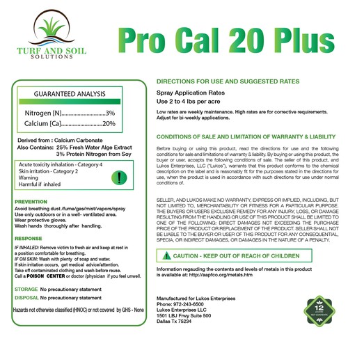 Plant derived fertilizer label template | contest di Design di etichetta