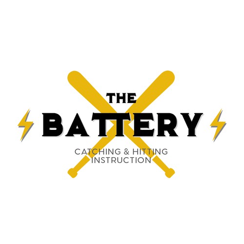 The Battery - Logo for Baseball Hitting & Catching Instruction | Logo ...