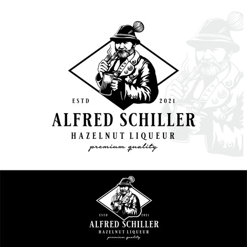 Designs | Design for Hazelnut Schnaps made in Bavaria | Logo & brand ...