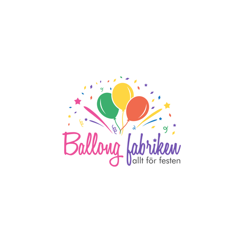 Create a playful logo for a party store | Logo design contest